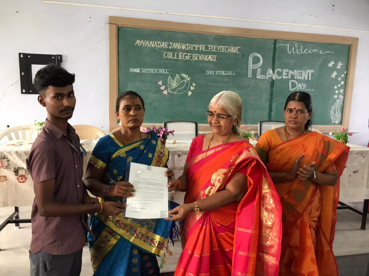 Welcome to Ayya Nadar Janaki Ammal Polytechnic College & Home