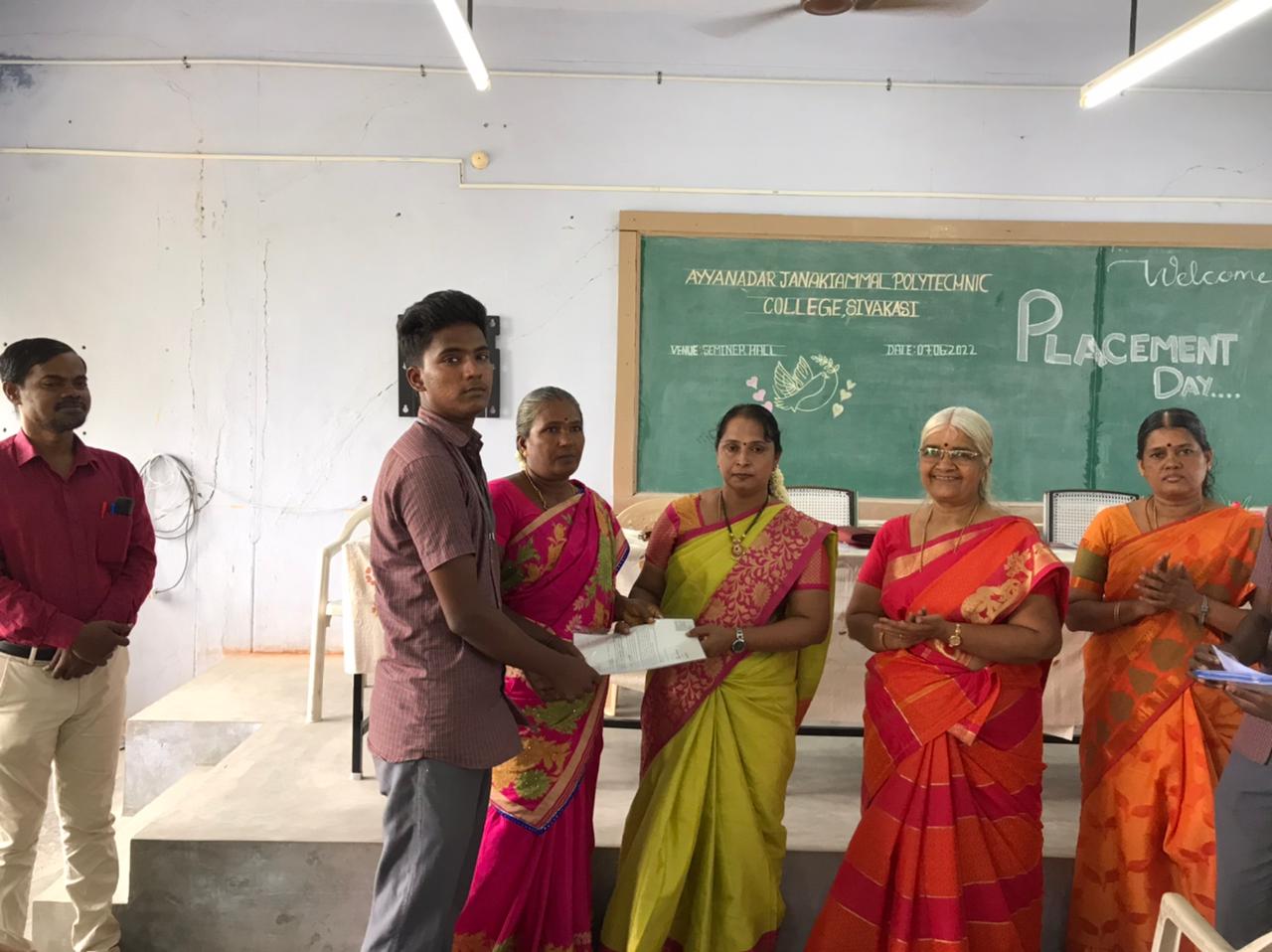 Welcome to Ayya Nadar Janaki Ammal Polytechnic College & Home